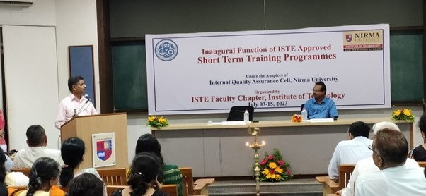 ISTE approved STTP Inauguration - Institute of Technology